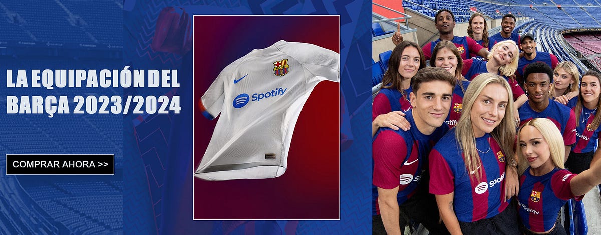 La nueva equipación del FC Barcelona 2024: Una mirada a la evolución ...