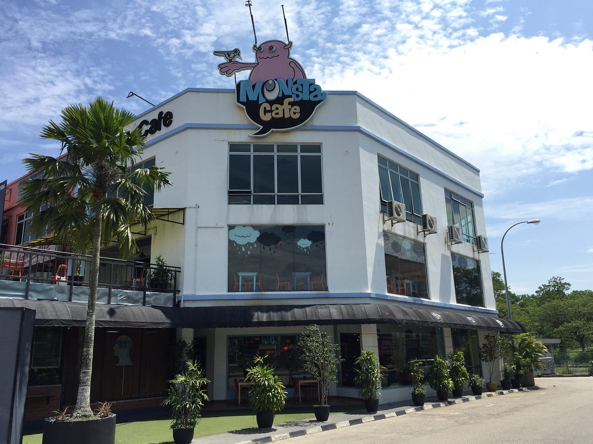 Malaysia — Johor Bahru — April 2015 — Monsta Cafe, Taman Nusa Bestari ...