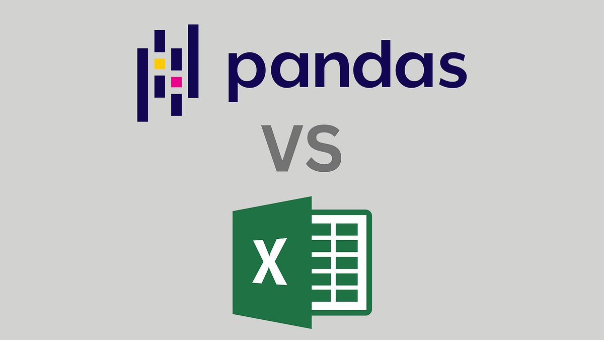 Why is Pandas Superior to Excel?. The Battle Of The Century Between ...
