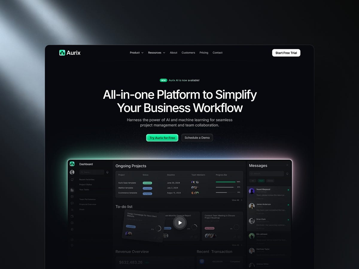 Top 7 AI Website Templates. Everyone’s Upgrading to AI Websites…… | by ...