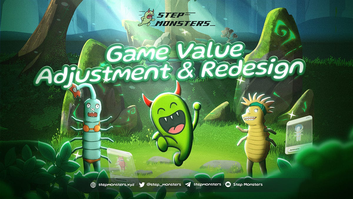 Modification of Step Monsters’ Game Parameters | by Step Monsters | Medium