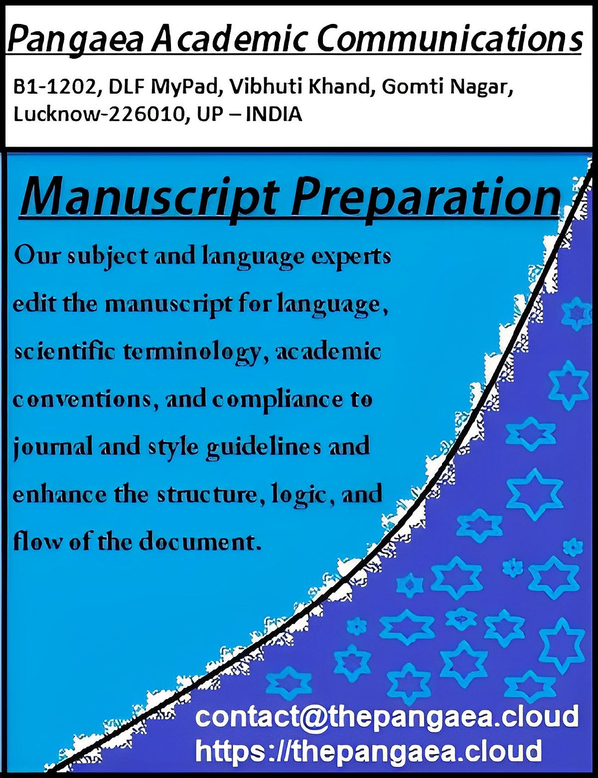 Manuscript Preparation with Pangaea - Pangaea Academic Communication ...