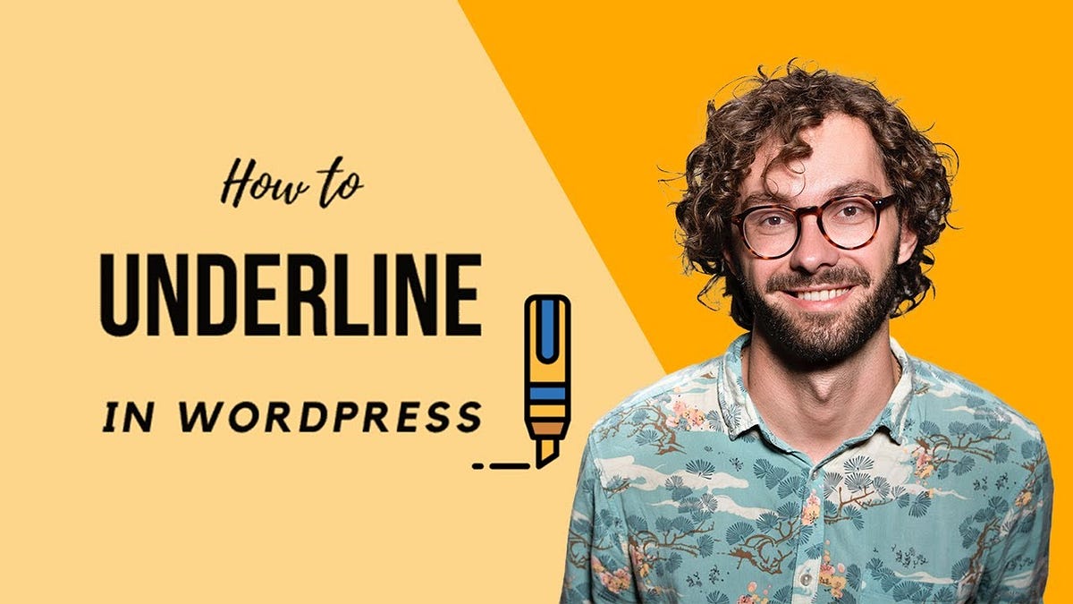 Exploring the Underline Feature in WordPress | by Isabella Seraphina ...