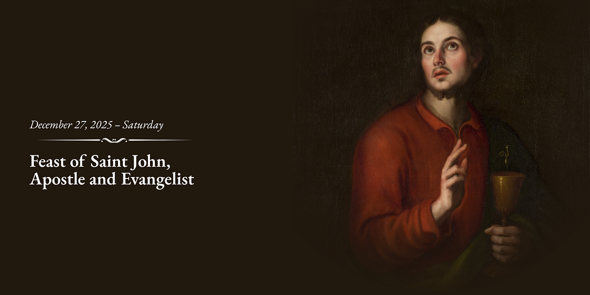 Reflecting on Saint John the Apostle and Evangelist | by Hermana de ...