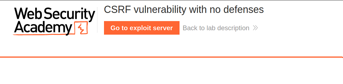CSRF vulnerability with no defense (Port-Swigger) | Ken Aurther | by ...