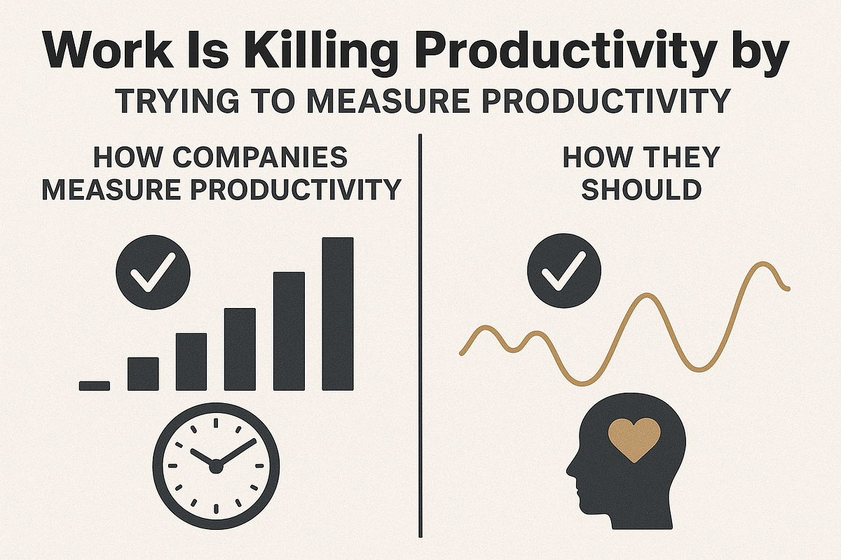 Work Is Killing Productivity by… Trying to Measure Productivity | by ...