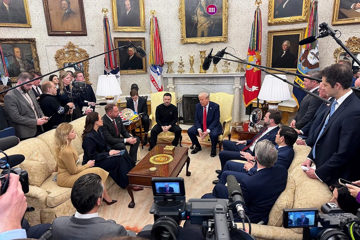 Trump-Zelenskyy-Vance Shouting Match in the Oval Office: How Relational ...