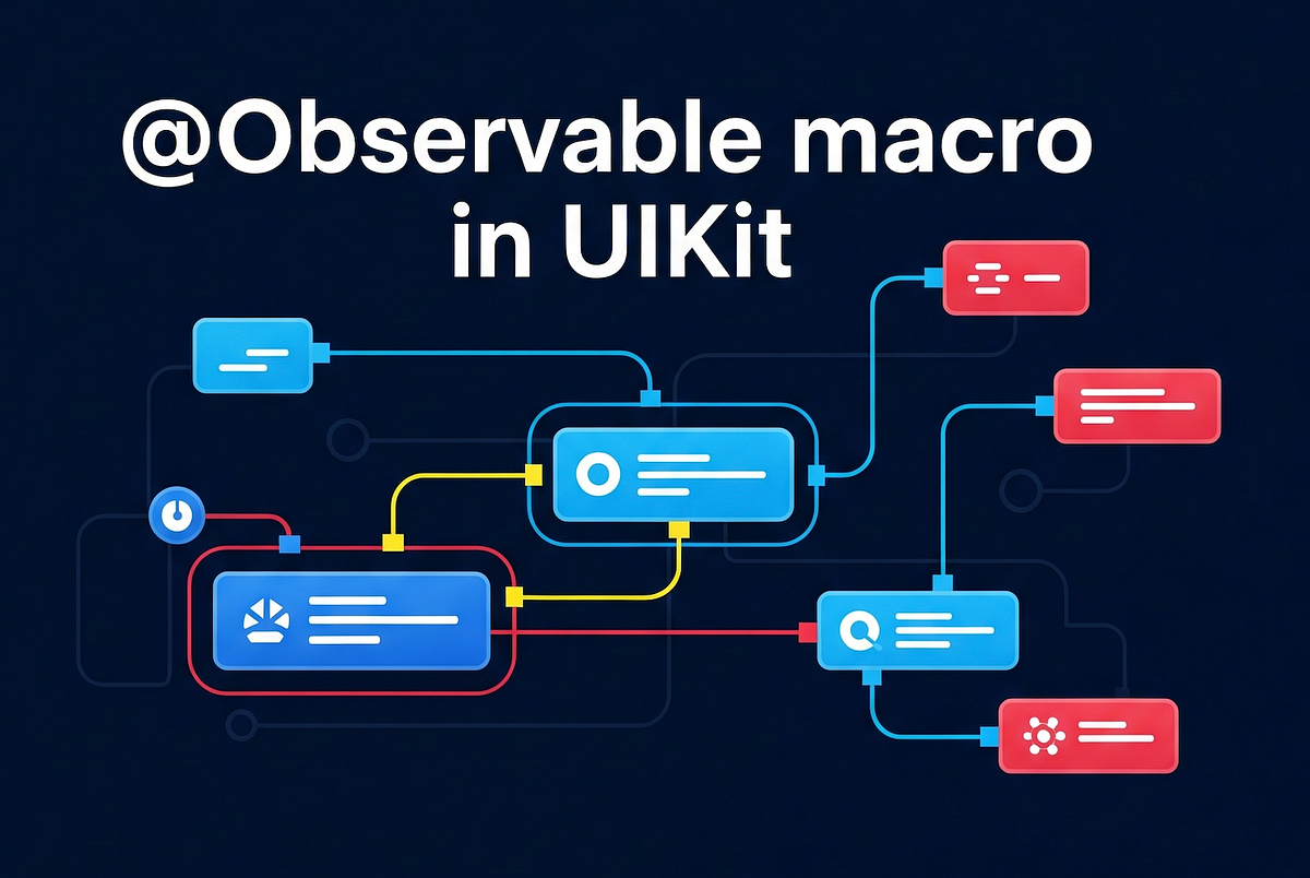@Observable in UIKit. what is @Observable macro? | by Subba Nelakudhiti | Medium