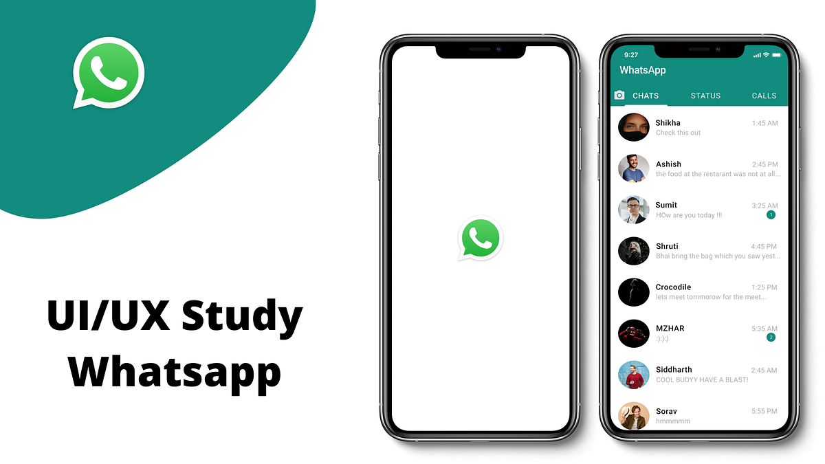 UI/UX Case Study - Whatsapp. In this fast forward moving society … | by ...