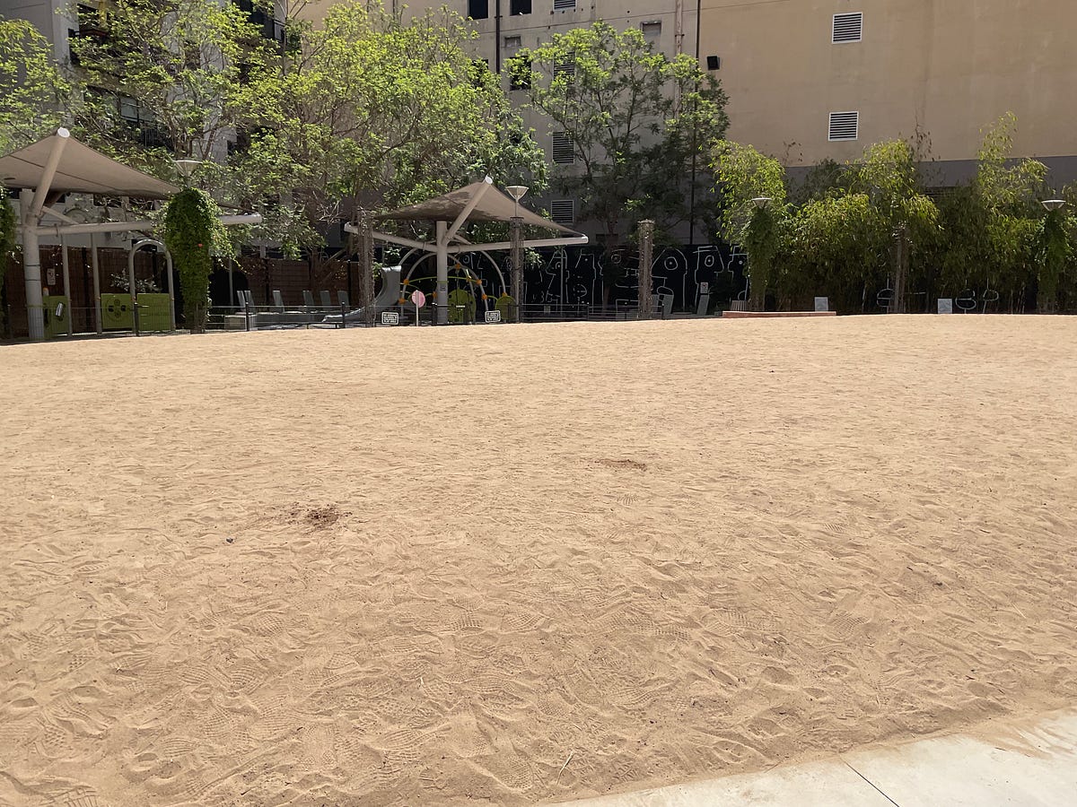 Welcome to Spring Street Park. Today (Saturday June 28) was SHINE LA ...