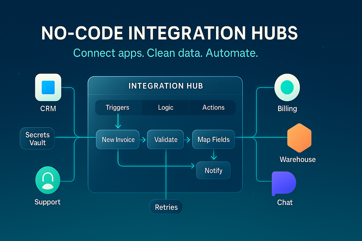 Glue Without the Code: The Rise of No-Code Hubs | by Modexa | Nov, 2025 ...
