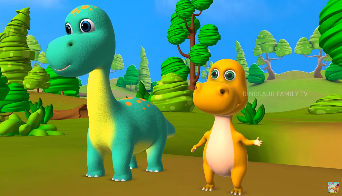 Underground Dinosaur Eggs — Elephant Rescue | T-Rex Brachiosaurus Funny ...