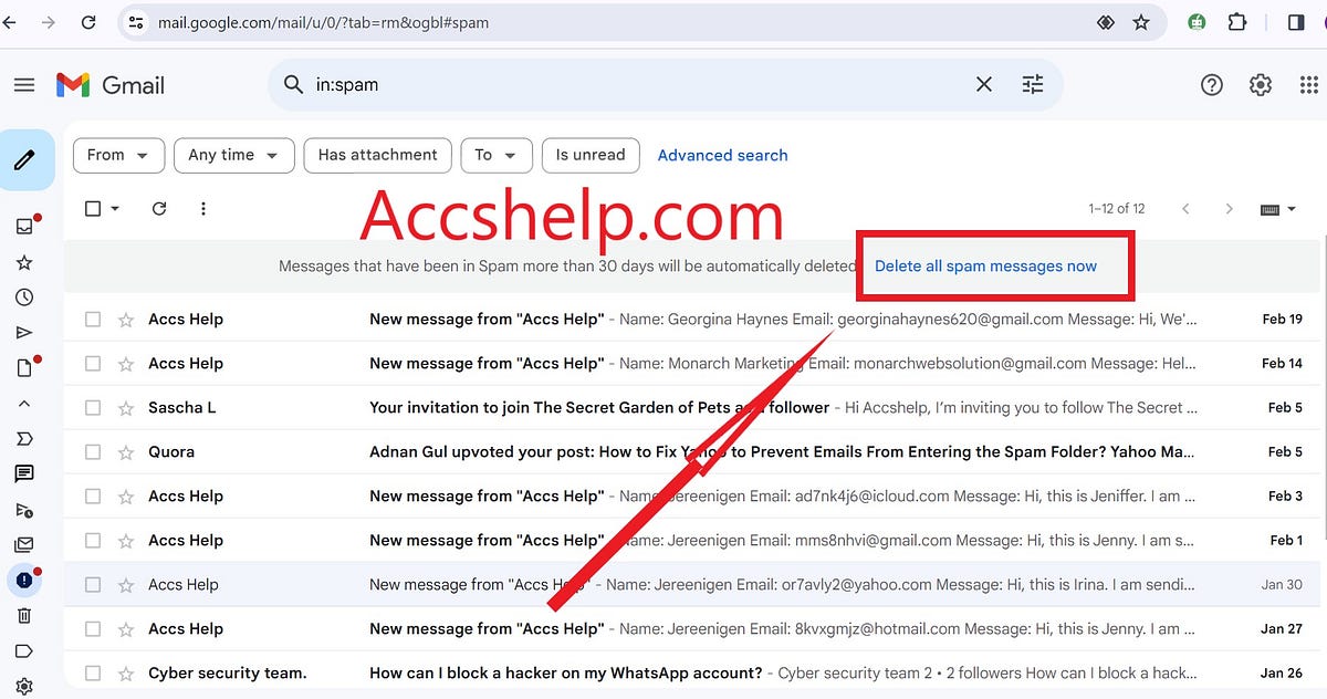 Receiving So Many Spam Emails, How Do I Stop Them? | by Accshelp | Medium