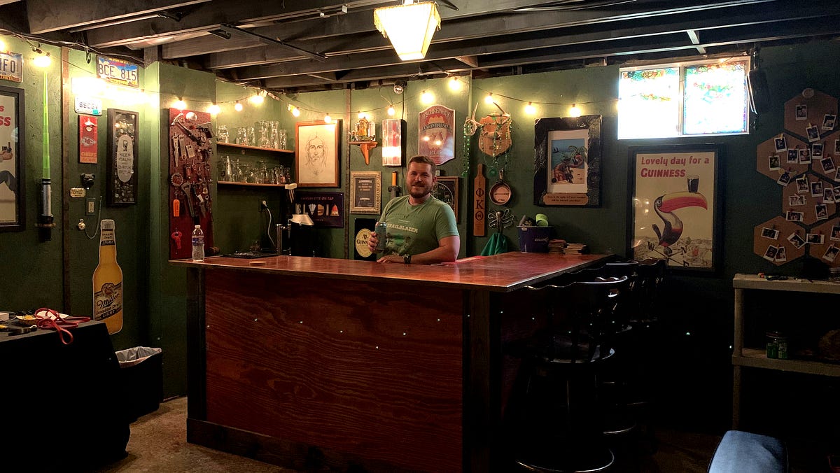 How I Transformed My Basement Into An Irish Pub | by DevonDoesTech | Medium