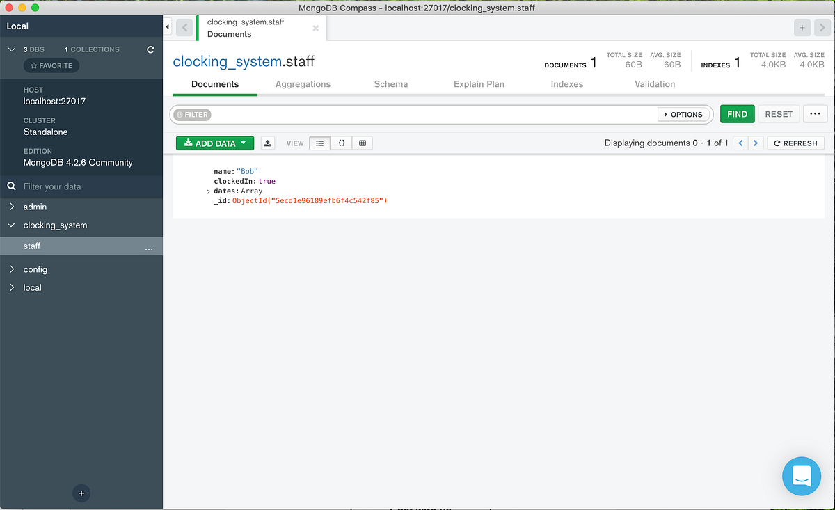 Create a Local MongoDB Database and Insert a Document | by Yousef Ahmed ...