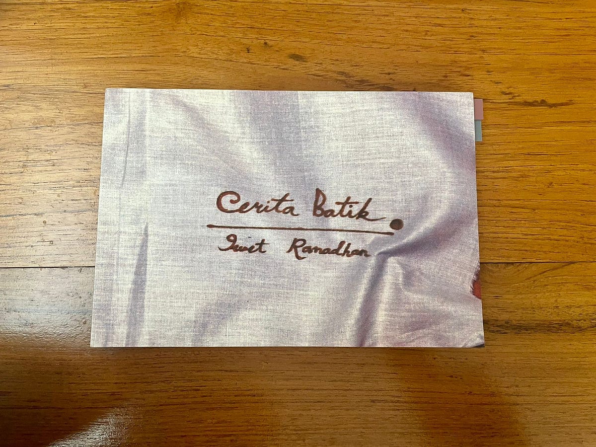 Book Review #17 — Cerita Batik oleh Iwet Ramadhan | by Intan Kusuma ...