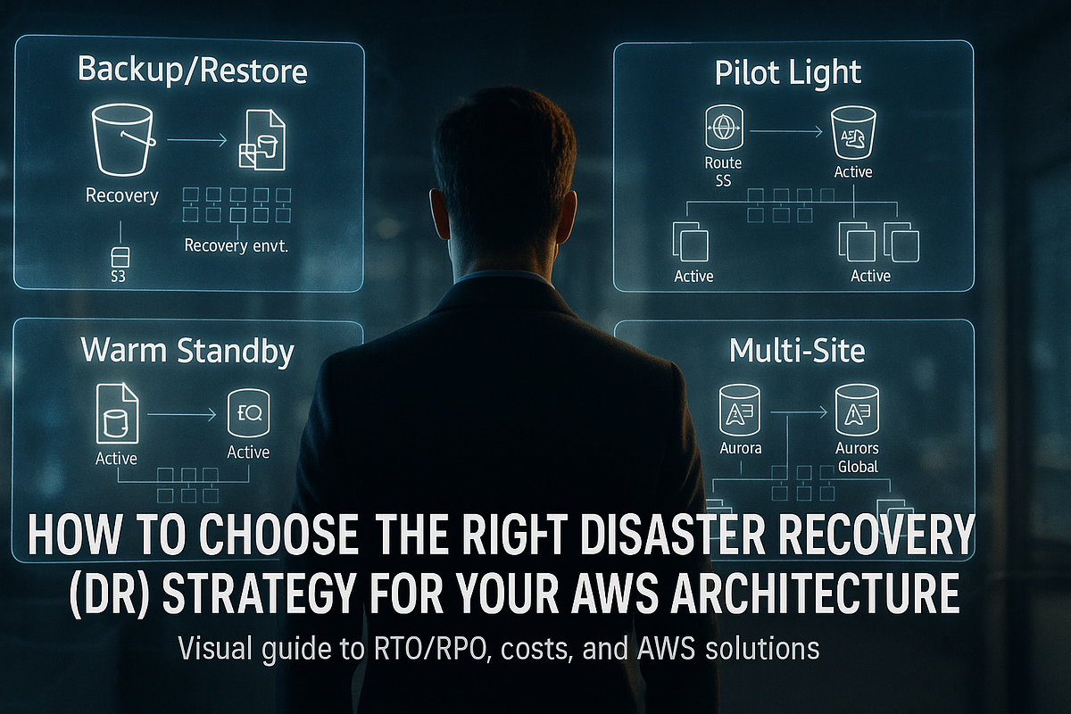 How to Choose the Right Disaster Recovery (DR) Strategy for Your AWS ...
