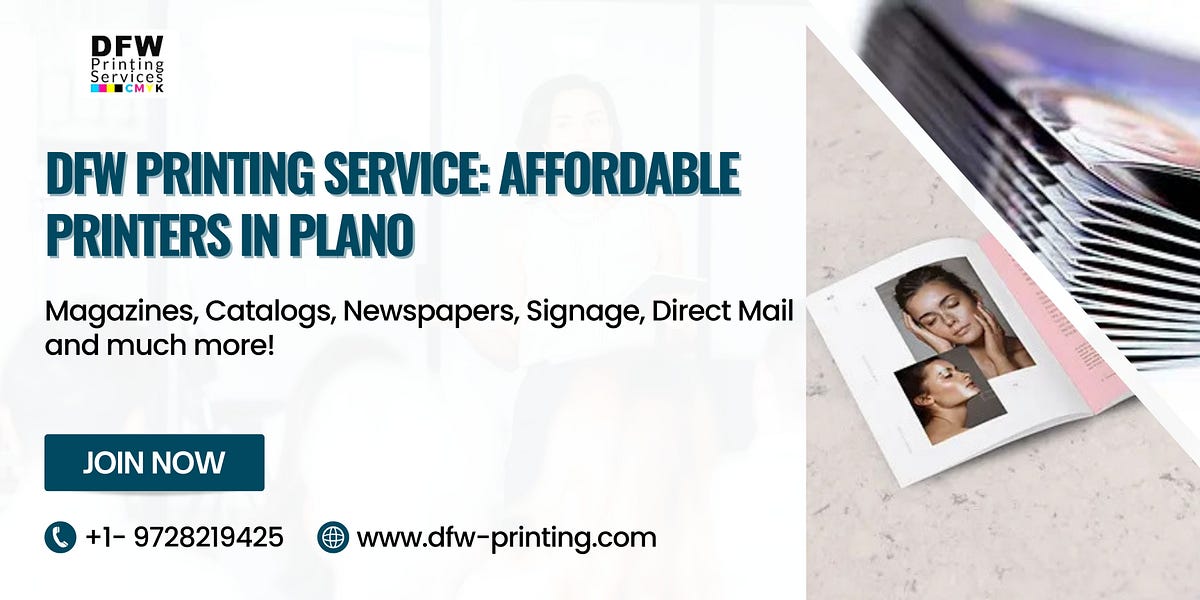 DFW Printing Service: Affordable Printers in Plano - DFW Printing ...
