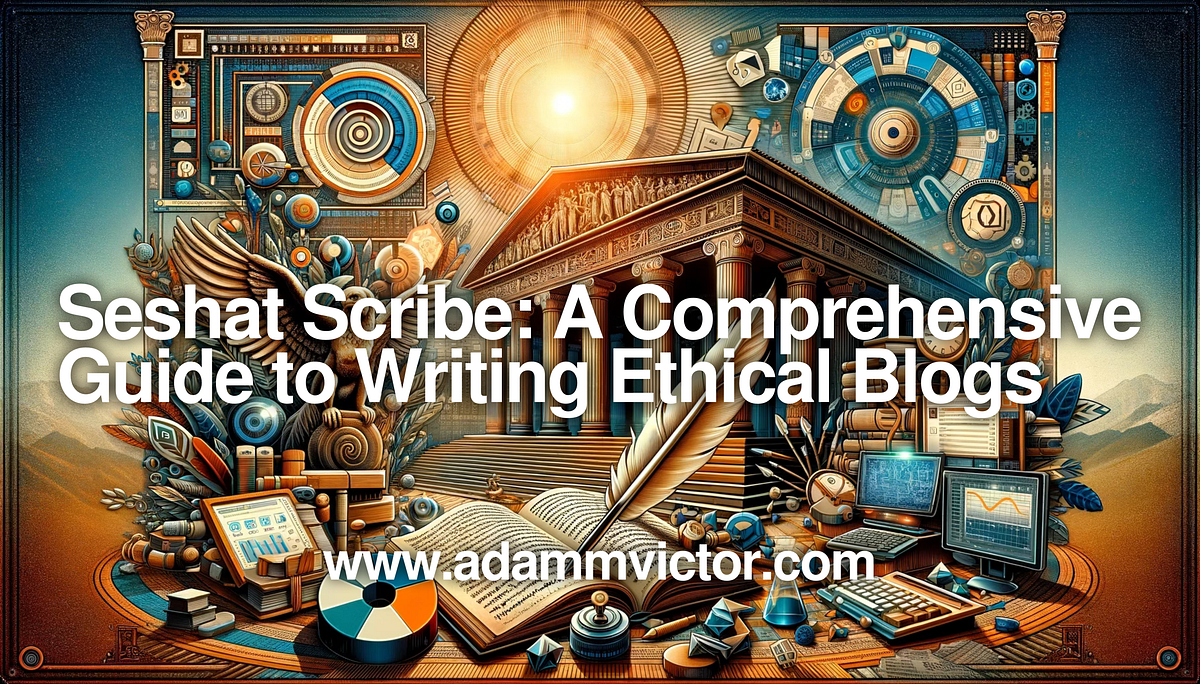 Seshat Scribe: A Comprehensive Guide to Writing Ethical Blogs | by Adam M. Victor | Author | A.I ...