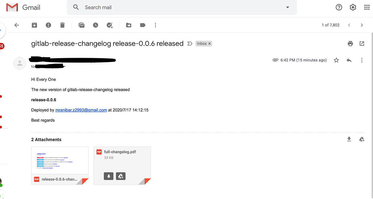 Generate and Send changelog to your mail list after gitlab tags created | by Mohammad Ranjbar Z ...