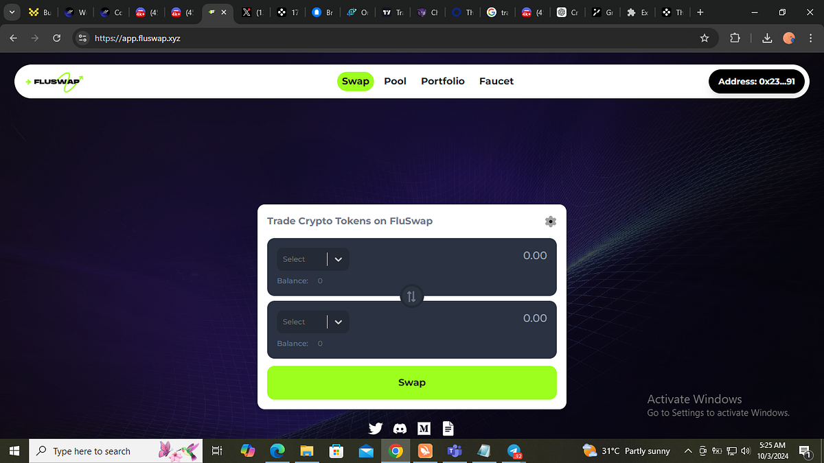 Introduction to fluswap - Bukunmi Bukunmi - Medium