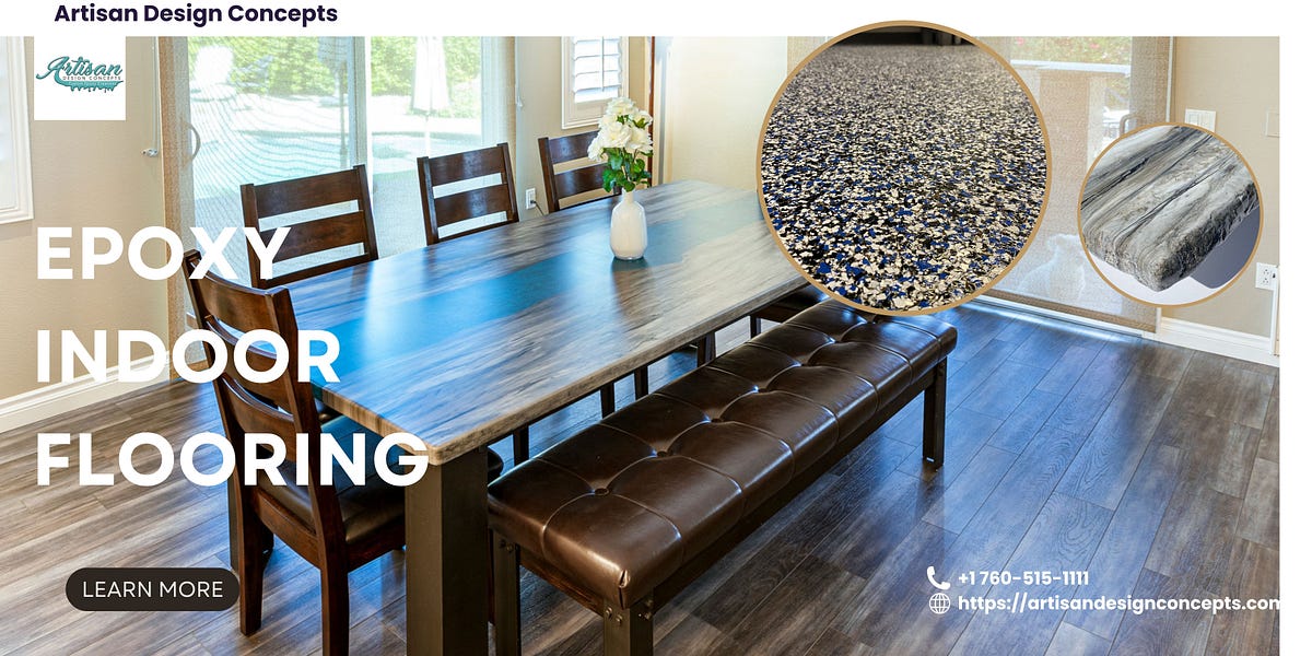 The Best Epoxy Indoor Flooring in California - Artisan Design - Medium