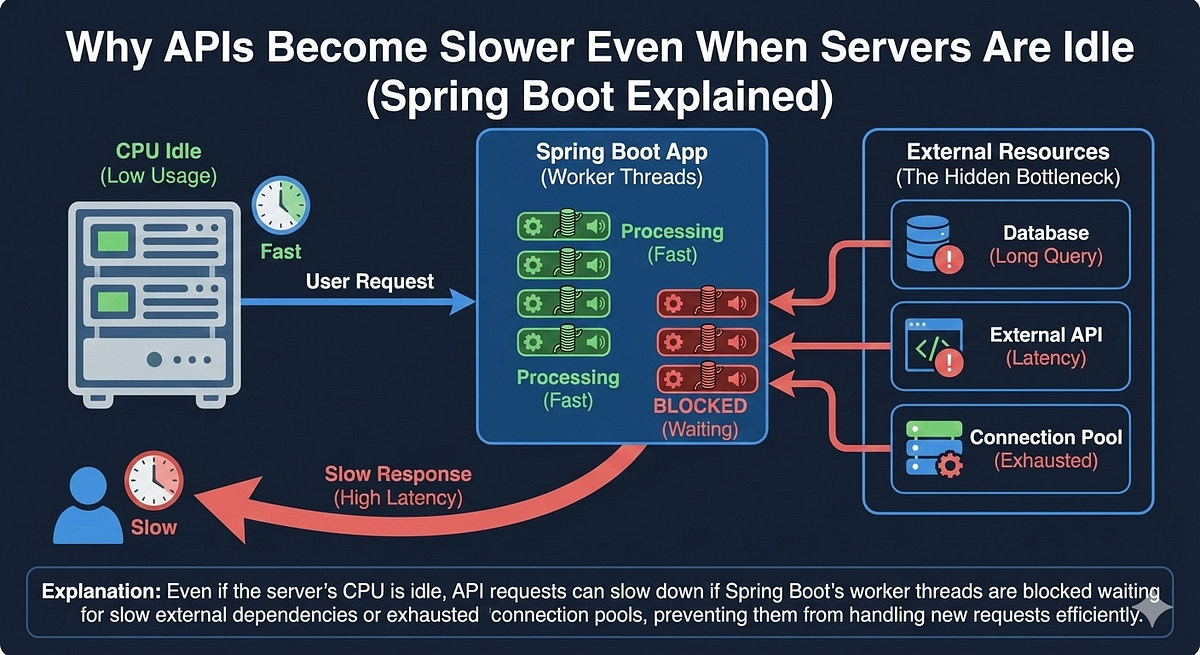 Why APIs Become Slower Even When Servers Are Idle (Spring Boot ...