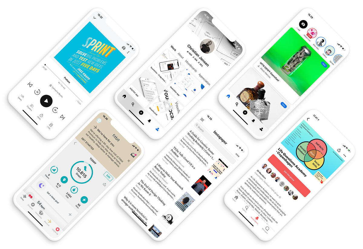 Learn from the best: Mobile Design Principles | by Christian Jensen ...
