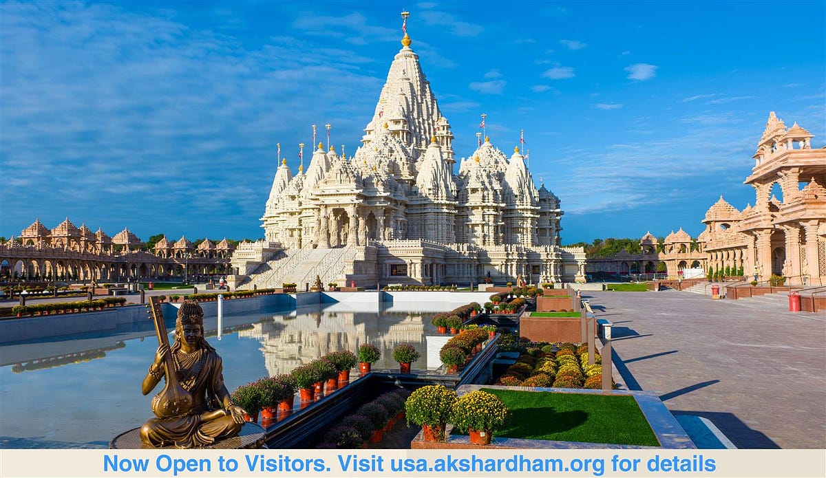 World’s 2nd Largest Hindu Temple Opens in New Jersey. | by Matthew C ...