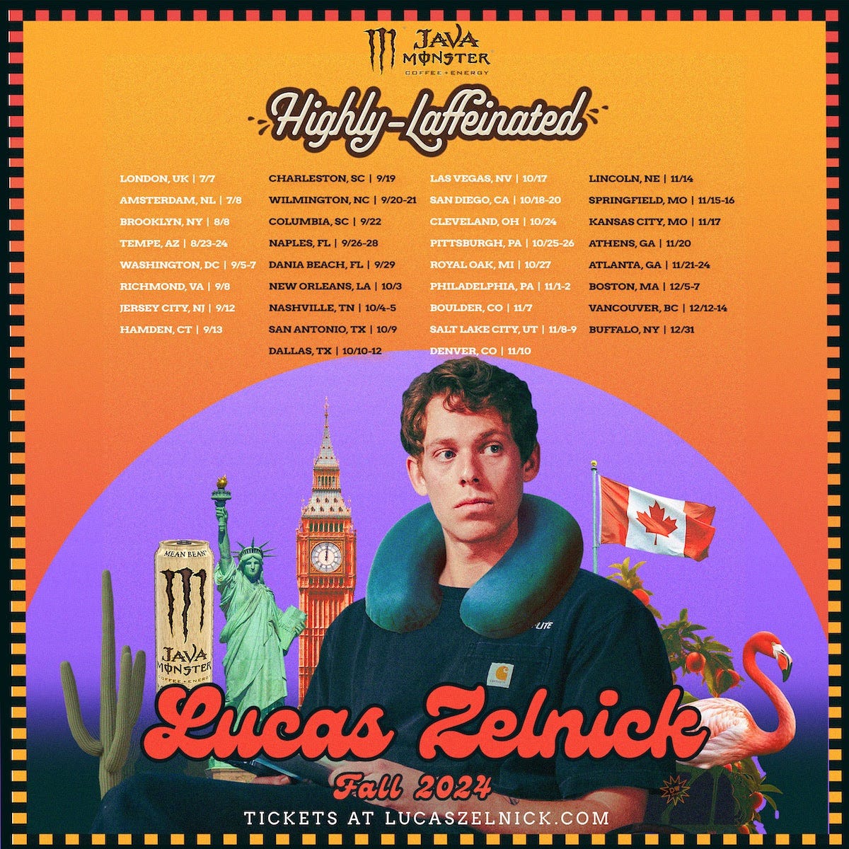 Lucas Zelnick On His “Highly-Laffeinated” Tour, Goals & More ...
