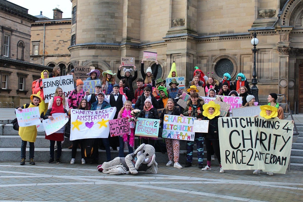 Hitchhike from Edinburgh to Amsterdam | by Carolin Bergmann | Medium