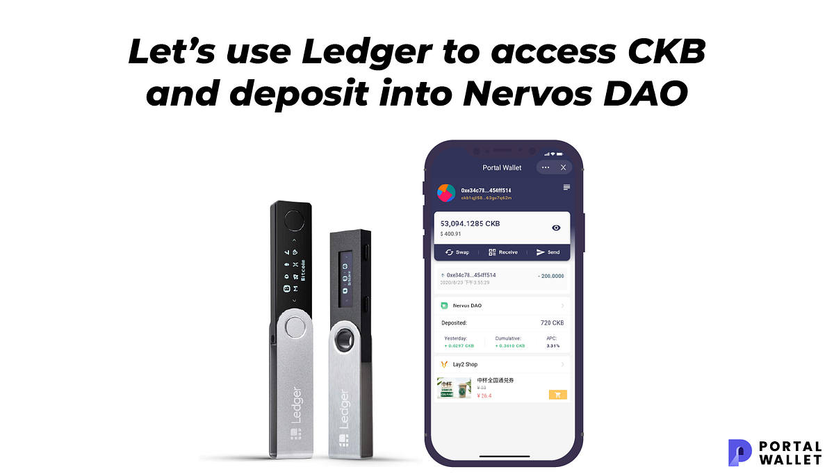 How to use Ledger to access CKB and deposit into Nervos DAO | by stwith ...
