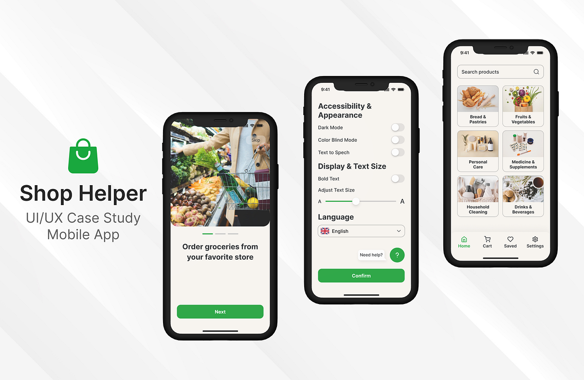 Case Study: Shop Helper — Simple Grocery Shopping App | by Milica ...
