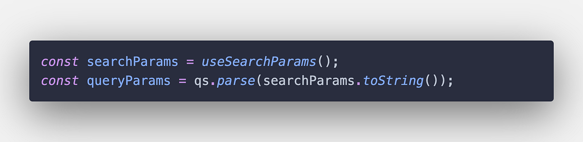 Simplify React Search Queries with useSearchParams | by Louie | Medium
