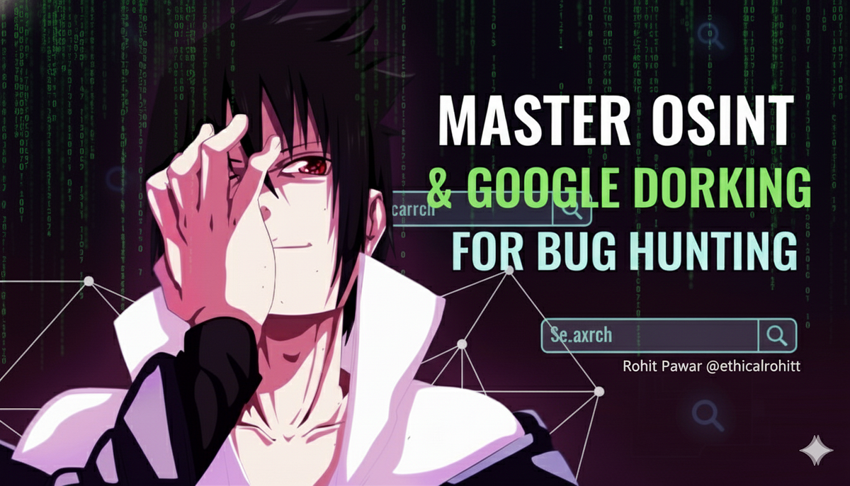 Mastering OSINT for Bug Bounty Hunting: Advanced Google Dorking Techniques | by Rohit Pawar | Medium
