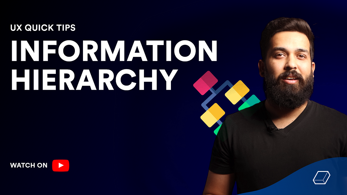 Information Hierarchy | UX Design Tips | Value at Void™ - Sanyam Hazare ...