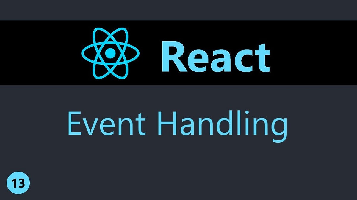 Event Handling In React Handling Events In React Is Essential By Mohi Mishra Mar 2024 9957