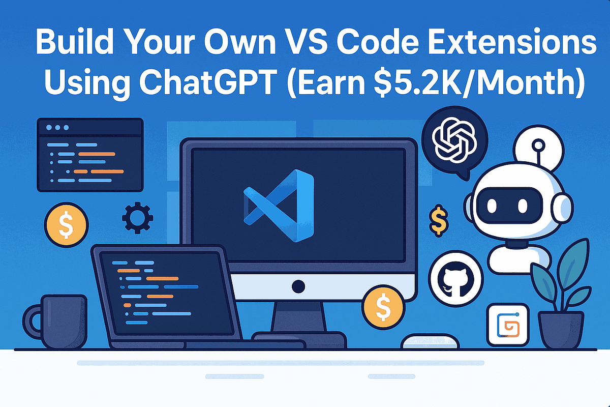Build Your Own VS Code Extensions Using ChatGPT (Earn $5.2K/Month) | by Ask With Ai | Let’s Code ...
