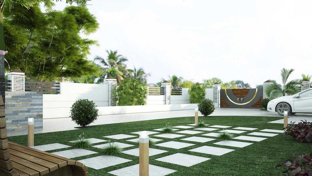 Mixed Style Interior Designing. Landscape plays an integral part and ...