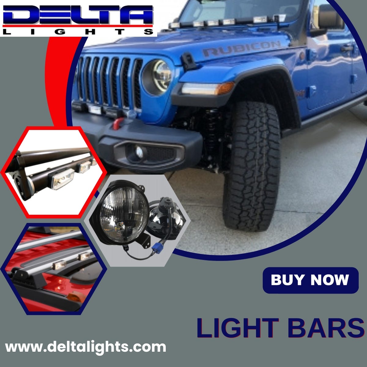 Shop Auxiliary Lights Online - Delta Light - Medium