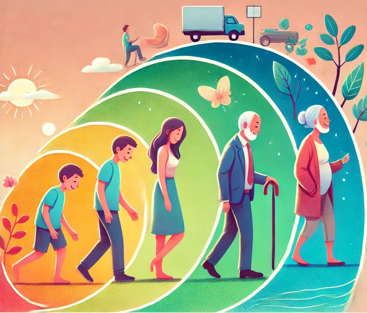 The Midlife Happiness Slum. Why Life Gets Better After 50 (Yes… | by ...