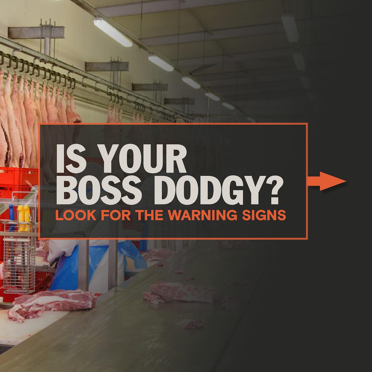 Is Your Boss Dodgy? Look for the Warning Signs | by AWU_Victoria | The ...