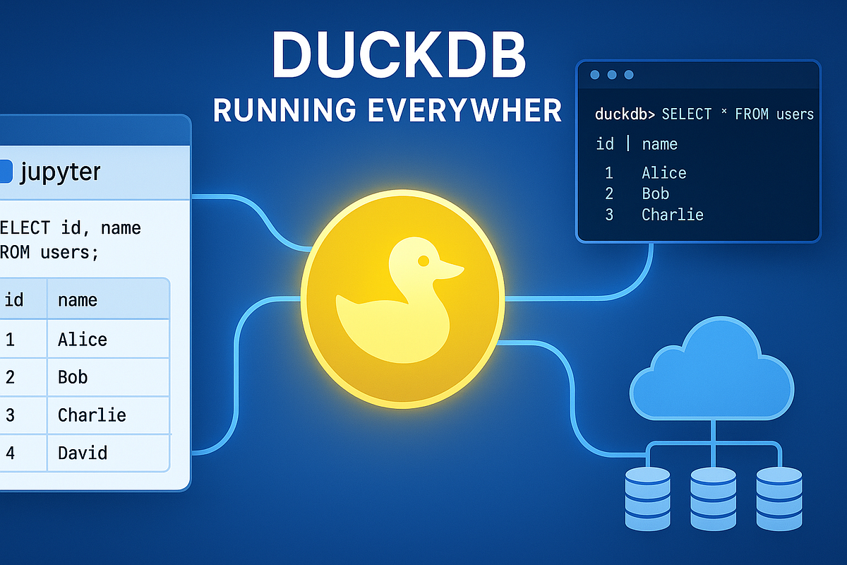 DuckDB Everywhere: Notebook, CLI & Prod | by Nikulsinh Rajput | Sep, 2025 | Medium