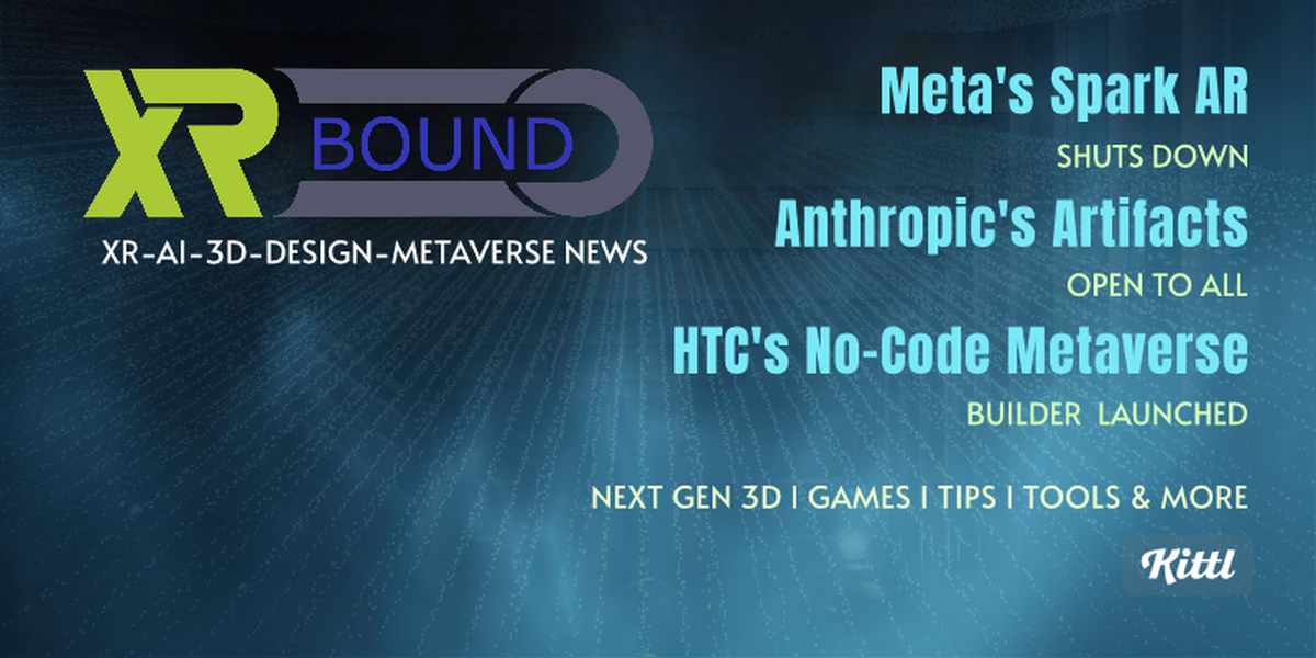 Meta Shuts Down ‘Spark AR’, Anthropic’s Artifacts, Volkswagen’s In-Car ...