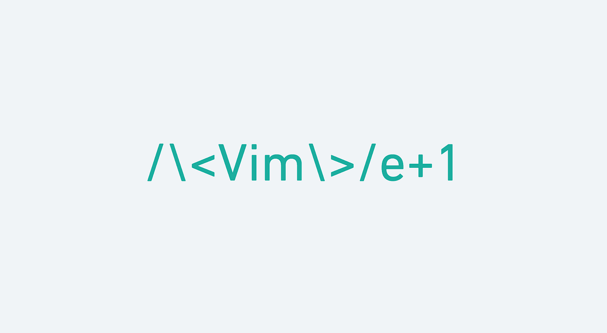 Vim で始める正規表現 Vim Advent Calendar 2023 25日目 | Medium
