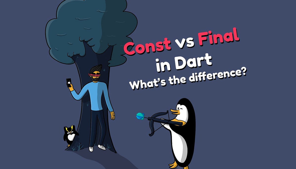 Understanding const and final in Dart | by Kavy mistry | Medium