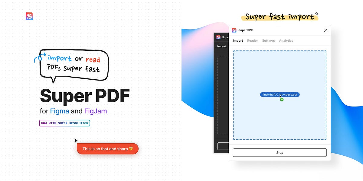 Super PDF, how to import PDF to Figma and FigJam with Super resolution. | by Stefanos | Jan ...