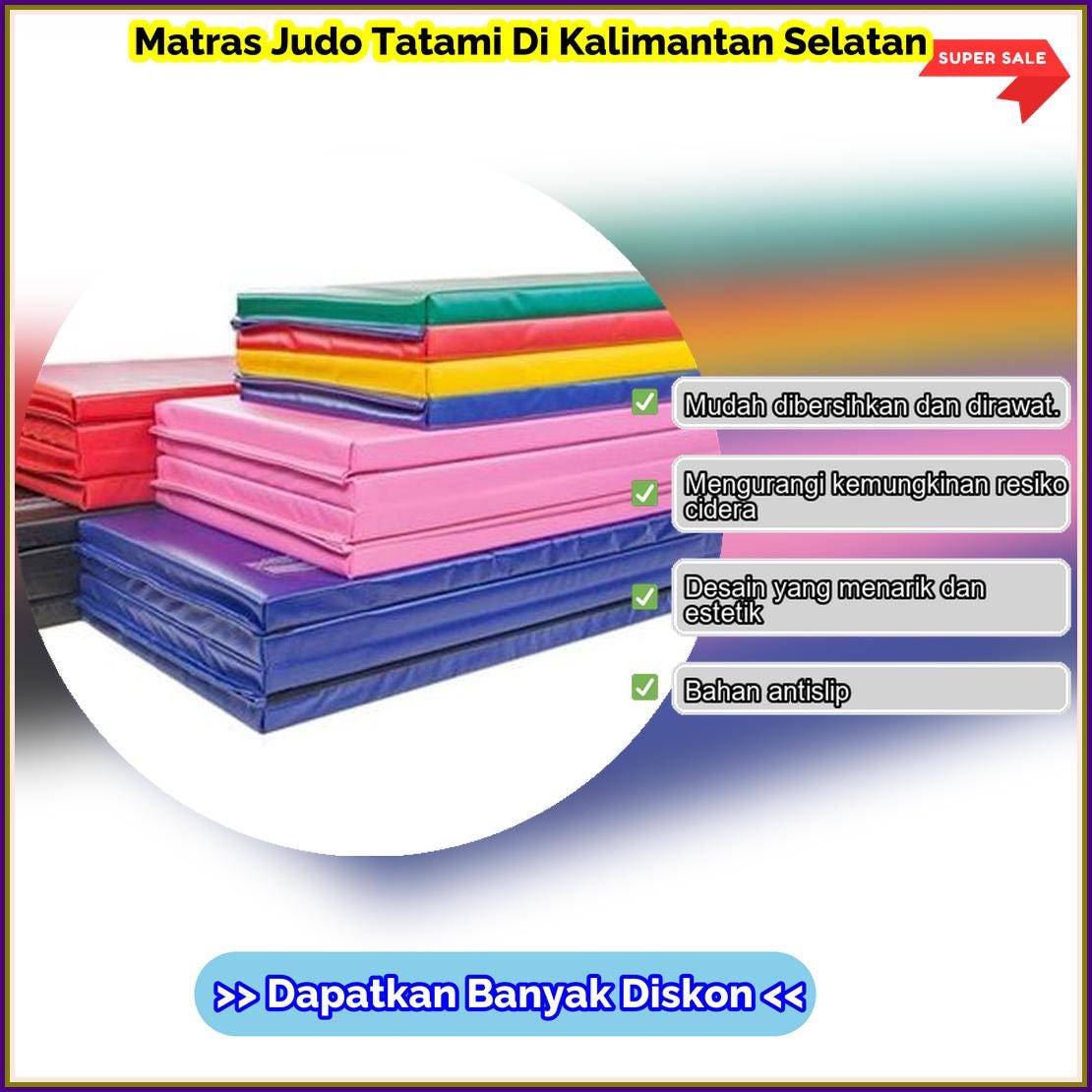 Matras Judo Tatami Di Kalimantan Selatan - Harga Matras Olahraga ...