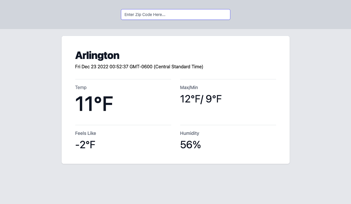 Weather Search App with Vue 3 + OpenWeatherMap API | by William Schulte | Vue.js Developers | Medium