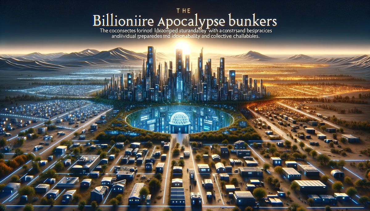 Billionaire Bunkers Inside The Apocalypse Havens Of Tech Titans By